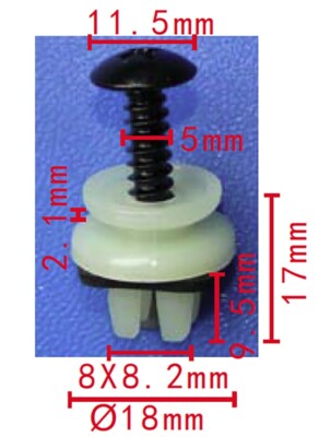 20PCS Fit Mazda 6 CX-30 Tail Lamp Retainer Grommet GJ6A5114Y by ...