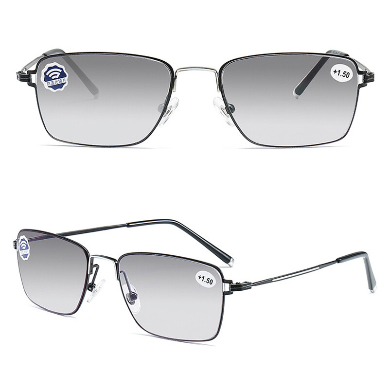 Womens Mens Bifocal Tinted Reading Glasses Blue Light Blocking Readers ...