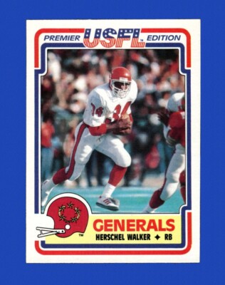 1984 Topps Usfl Set-Break # 74 Herschel Walker Xrc NR-MINT *GMCARDS* | eBay