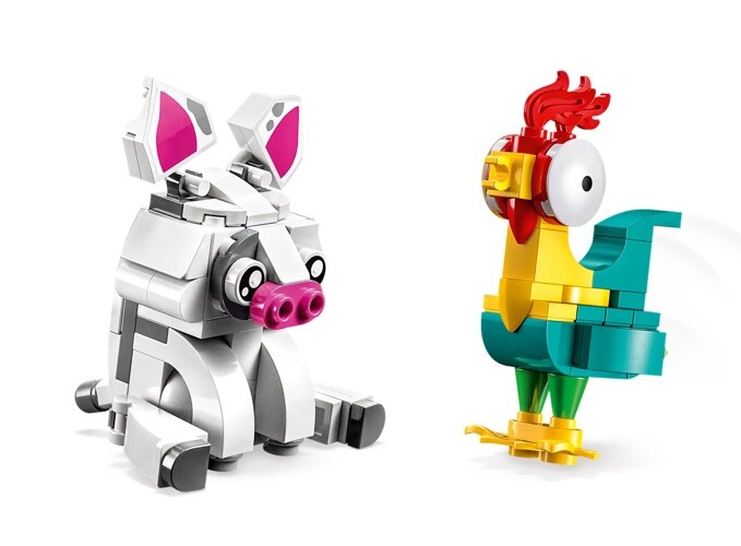 LEGO Disney Duos 100th Anniversary MOANA Pua Hei Hei Set 43226 New ONLY ...