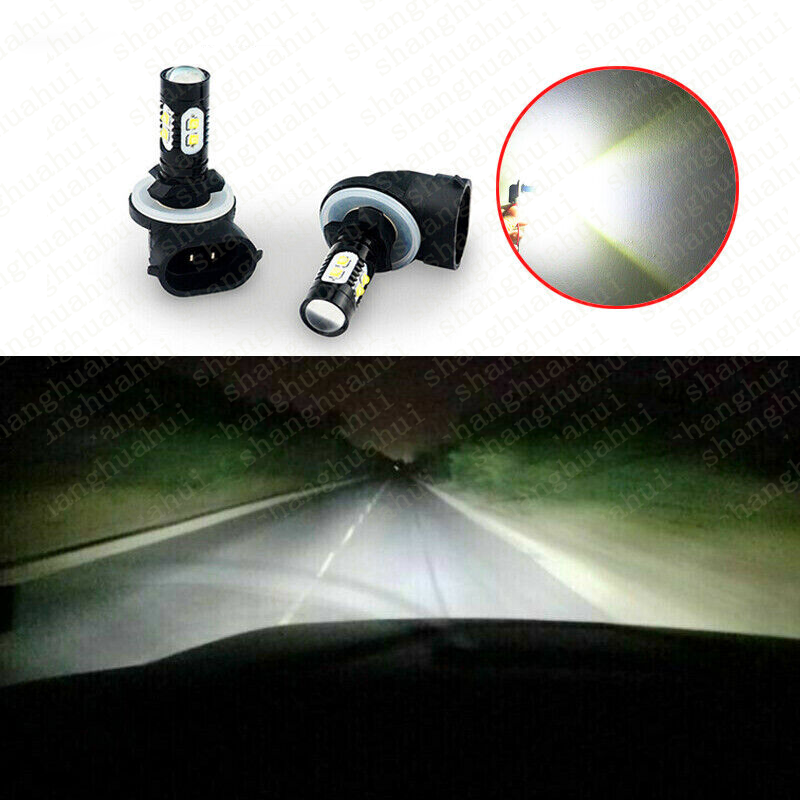 2 pack 881 LED Fog Light Driving Bulbs 862 886 889 894 896 Xenon White ...