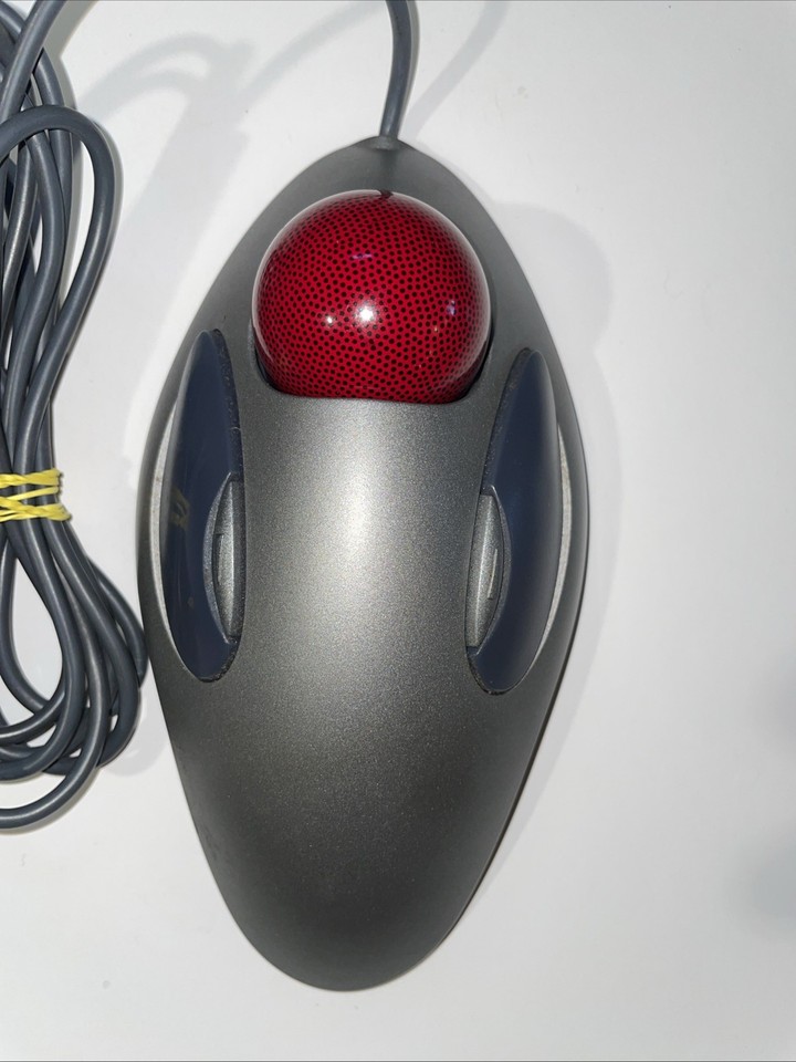 Logitech Ambidextrous Trackman Marble USB T-BC21 Mouse Trackball ...