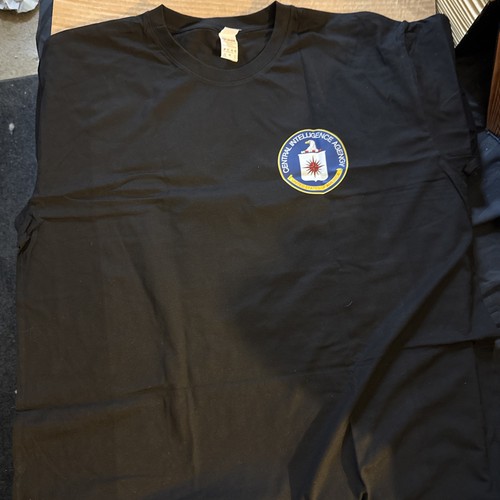 CIA Central Intelligence Agency United States Government T-Shirt Size ...