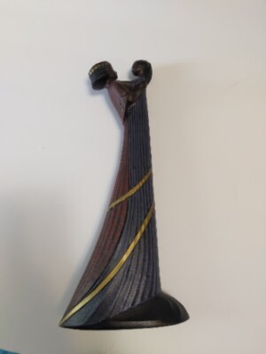 Vintage 1994 11" Mahogany Princess Parastone Mother And Child Enesco | eBay