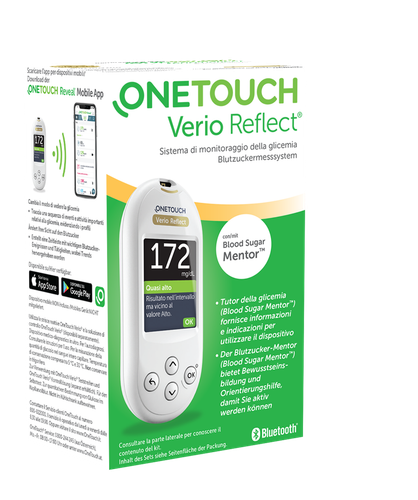 Glucometro OneTouch Verio Reflect® 1 Kit 7613427037110 | eBay