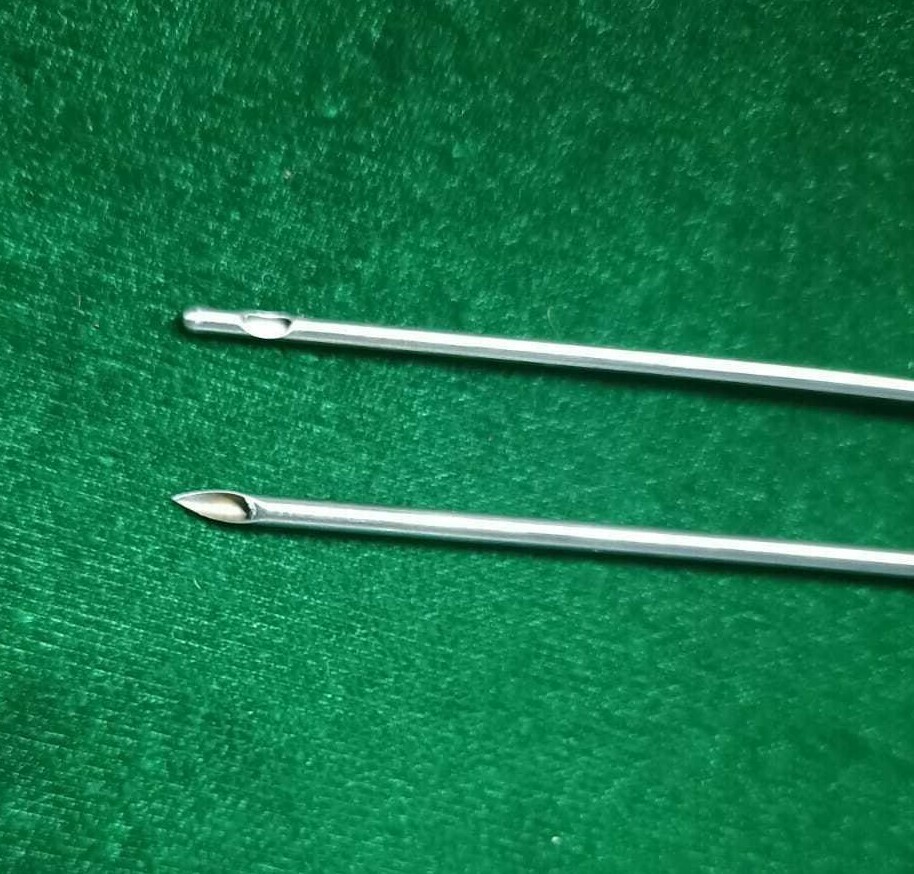 6 Pcs Laparoscopic SS Veress Needle With Plastic Cone 2.5mmx160mm ...