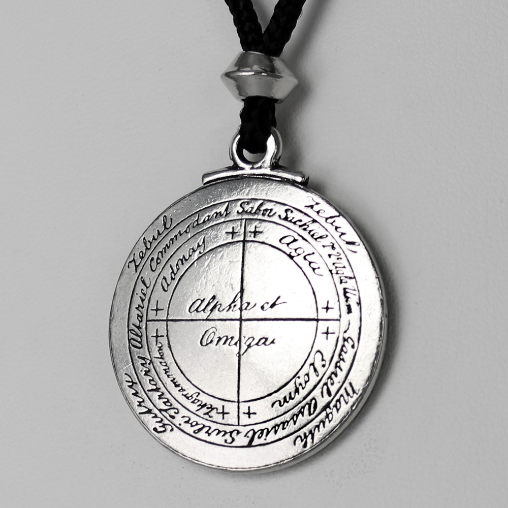 Talisman for Good Luck Pendant Seal of Solomon Amulet Hermetic kabbalah ...