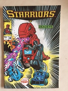 STARRIORS 1984 mini Comic #1 Marvel DEADEYE RARE VG | eBay