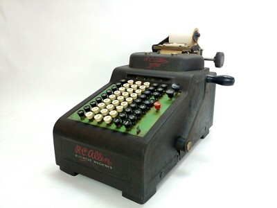 Cash Register, Adding Machines - Vintage Rc Allen