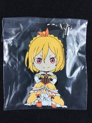 Re Zero kara Hajimeru Isekai Seikatsu Kyun Chara Rubber Strap Key Chain ...