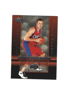 2003-04 Upper Deck Rookie Exclusives #6 Chris Kaman RC LOS ANGELES ...