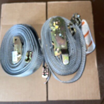 (2) New Kinedyne 651601 2" by 16' Spring Loaded Logistic Cam Buckle ...