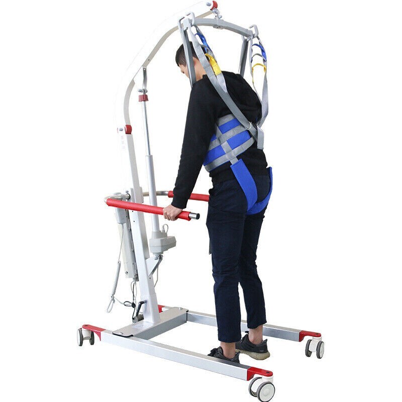 Full Body Lift Sling Hover Patient Walking Standing Aid Adjustable ...