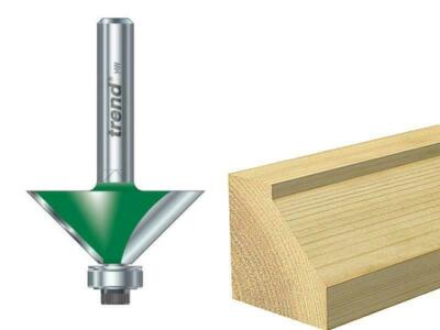 TREND C049 X 1/4 Tct Bearing Guided Chamfer 45 12.7 X 32Mm TREC04914TC ...