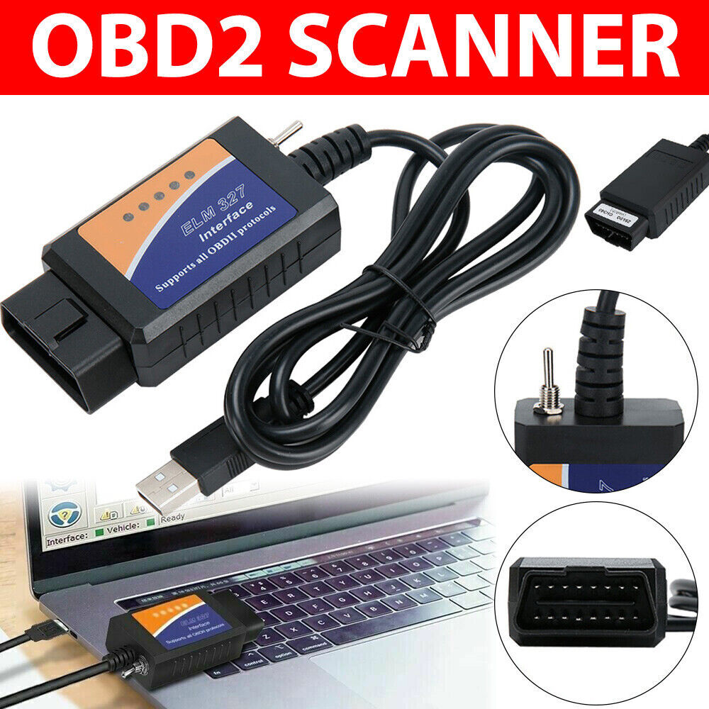 For Ford Forscan Obd2 Scanner Usb Bbfly Bf32302 Usb Ftdi Chip HS-CAN MS ...