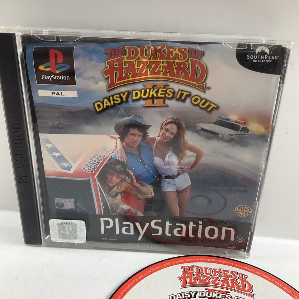 The Dukes Of Hazzard 2 Daisy Dukes It Out - Sony PS1 Game No Manual | eBay