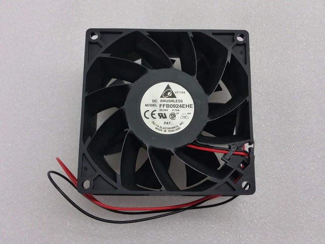 Delta Electronics Fan Brushless Model FFB0924EHE DC 24v for sale online ...