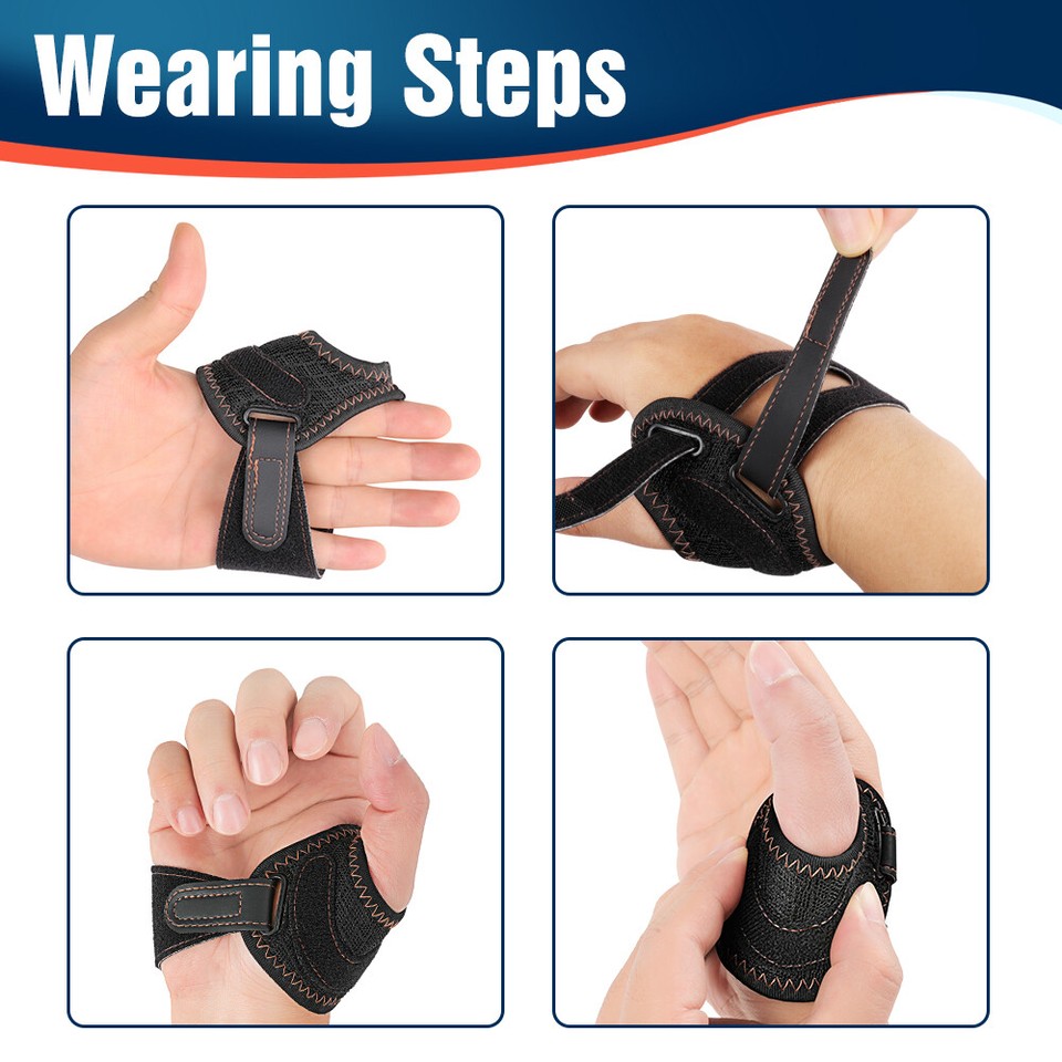 CMC Thumb Wrist Brace Support Spica Splint Arthritis Pain Relief ...