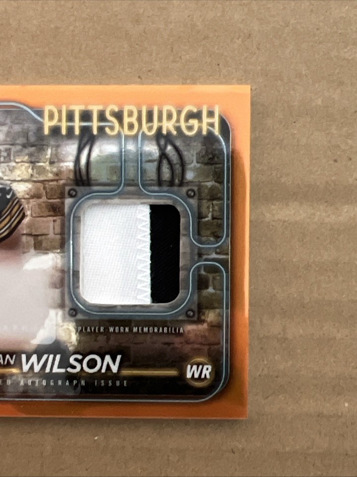 2024 Topps Chrome ROMAN WILSON #CPA-RW Rookie Patch Auto RPA /25 ...