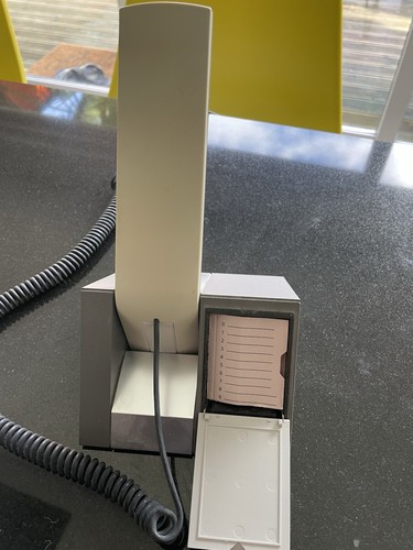 Bang & Olufsen B&O BeoCom 1401 Telephone With Table Base Silver / Grey ...