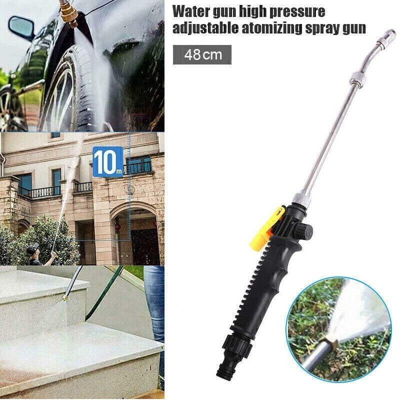 High Pressure Power Washer Spray Nozzle Water Jet Hose Wand for Car ...