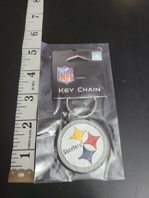 Pittsburgh Steelers Rubber Flexi Key Chain NFL Licensed Football Gift ...