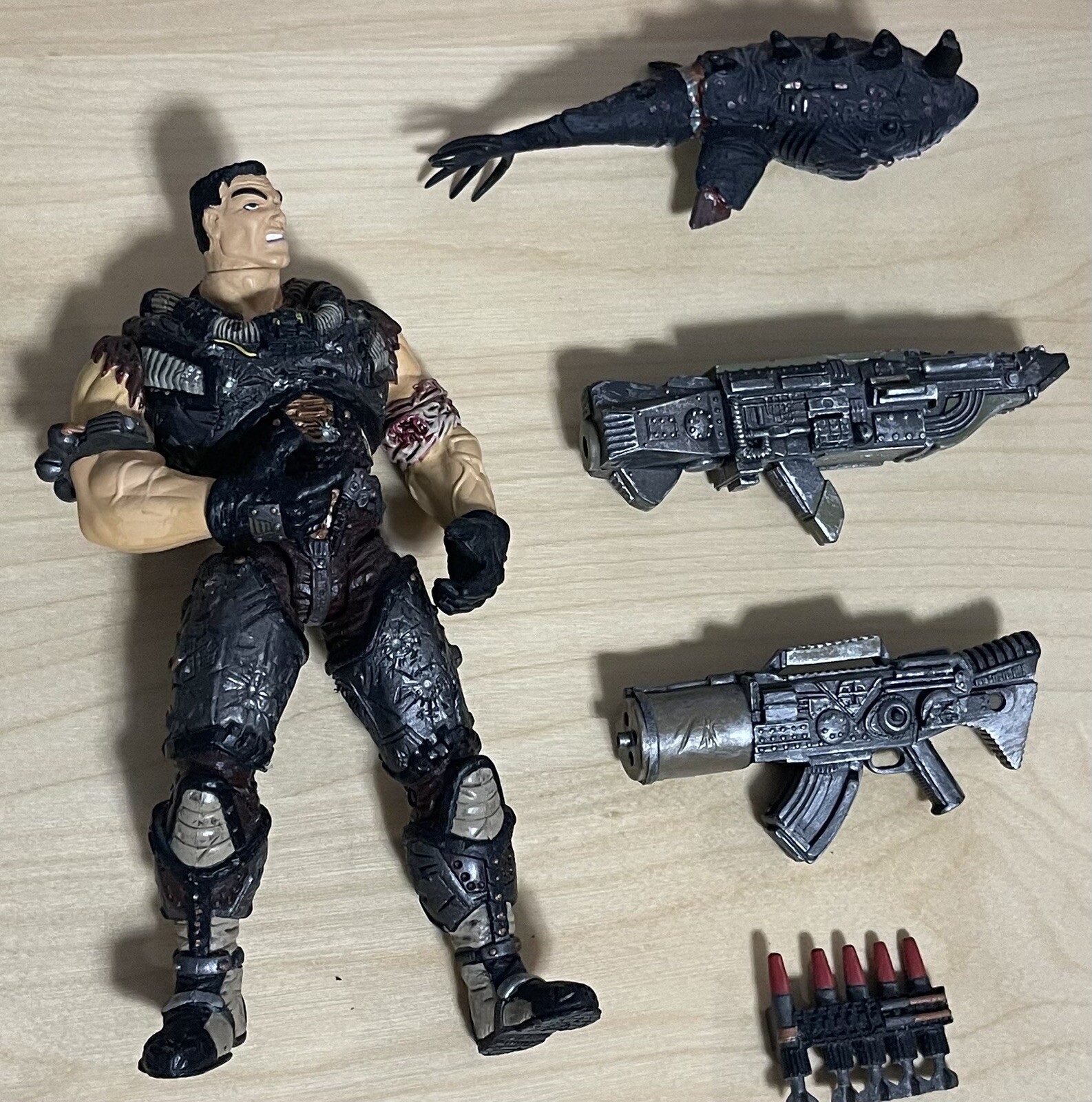 1998 Quake II Marine Major Action Figure Series 1 Resaurus Rare Tight ...