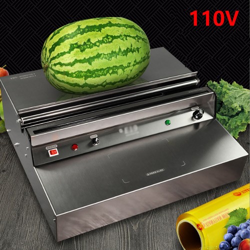 450mm Food Tray Wrapper Film Wrap Sealer Supermarket Fruit Packing ...