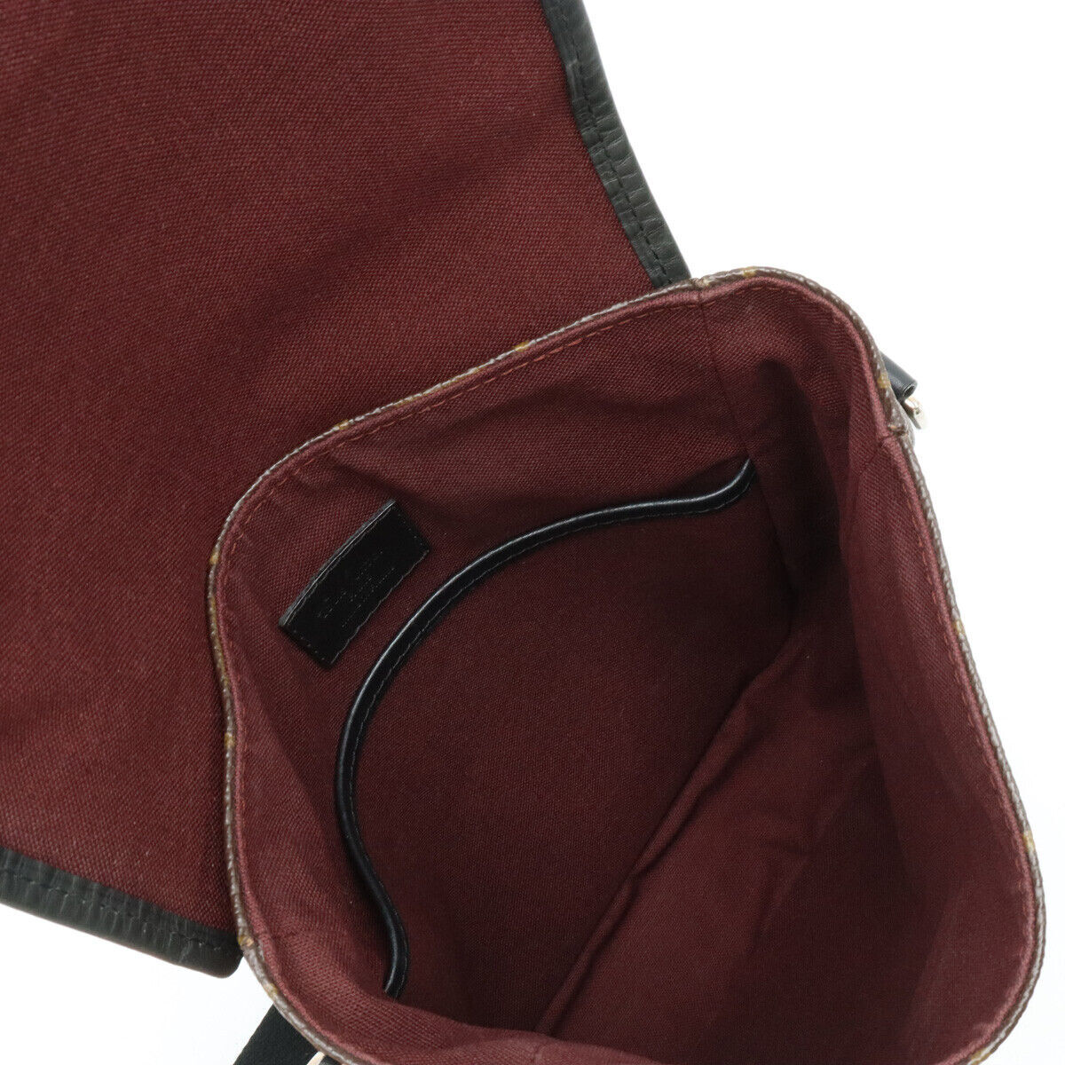 LOUIS VUITTON Monogram Maccasar Bass PM Crossbody Bag Noir M56717 ...