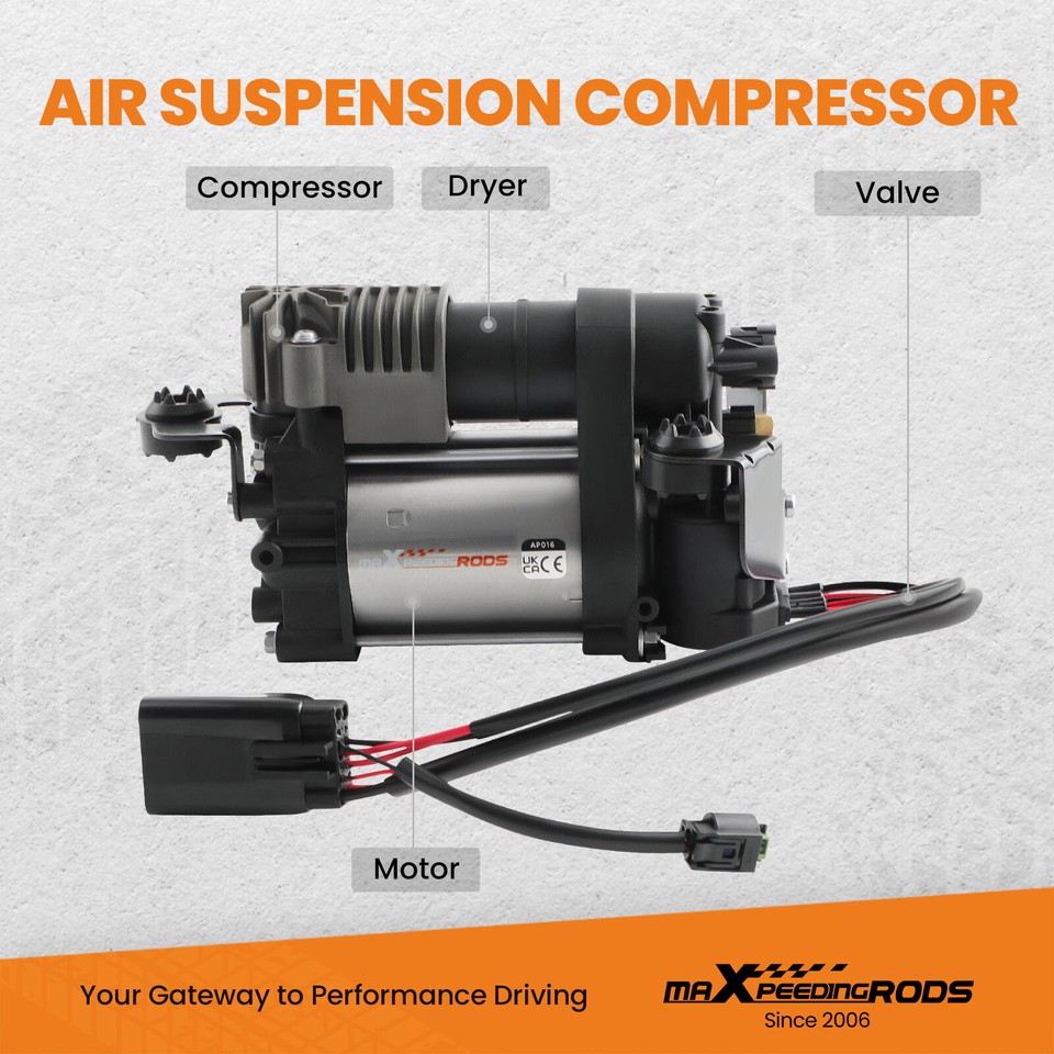 Air Suspension Compressor Pump For Jeep Grand Cherokee WK2 2010-2017 ...