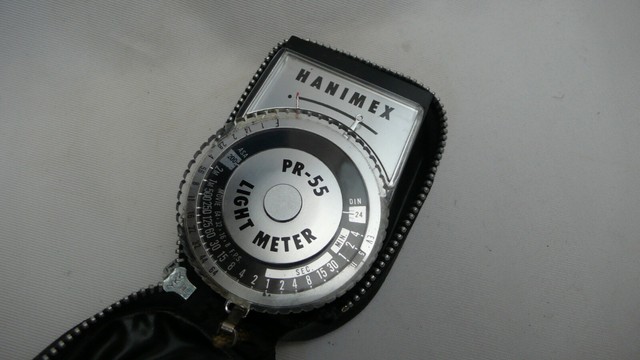 Vintage Hanimex Pr-55 Selenium Light Meter With Original Case for sale ...