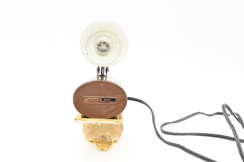 Vintage Tensor Brushed Gold and Brown Headboard Reading Light Lamp ...
