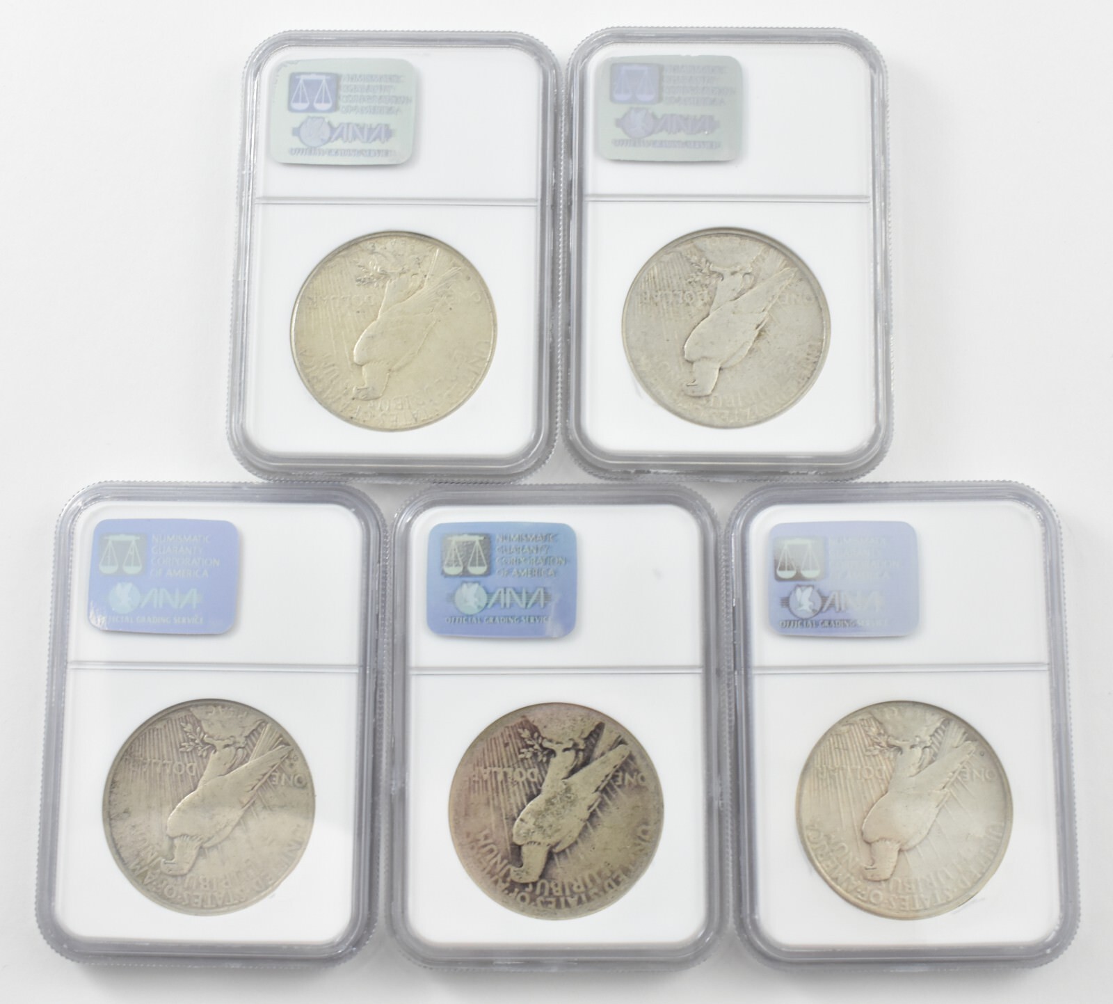 1922-S Peace Dollar Binion Silver Hoard - Binion Collection - NGC | eBay