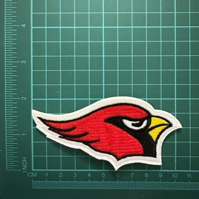 NFL ARIZONA CARDINALS EMBROIDERED IRON ON PATCH 2.0” X 4.0” FREE ...