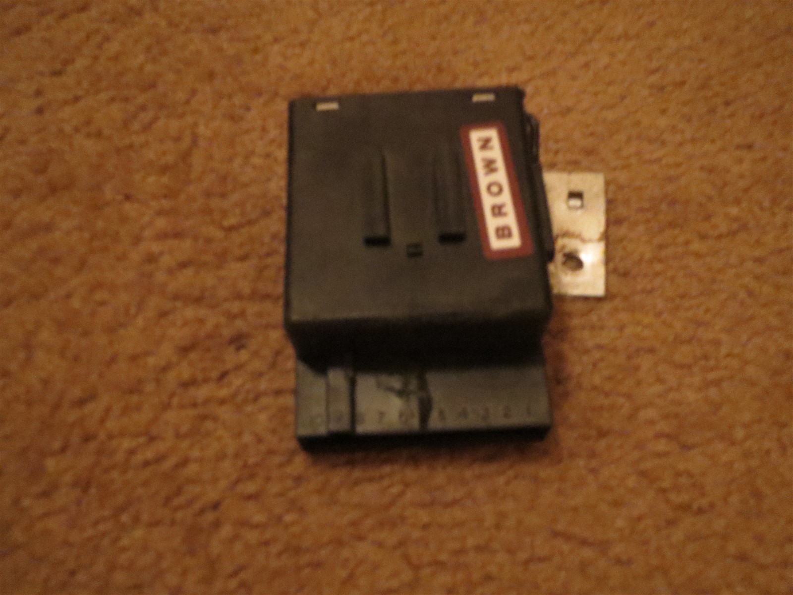 NOS 1985 1986 FORD ESCORT 1.9L MANUAL TRANS FAN MOTOR RELAY ASB E6FZ ...