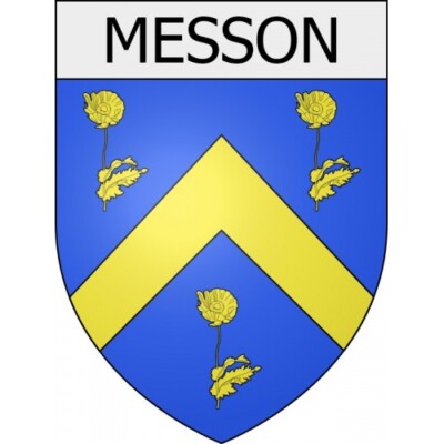 Messon 10 ville Stickers blason autocollant adhésif | eBay