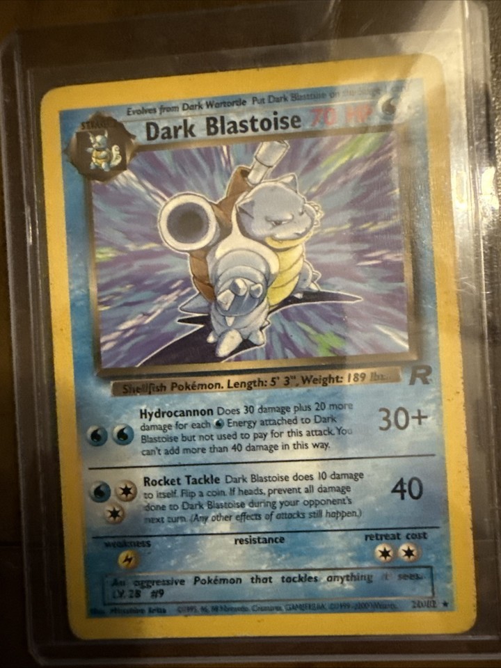 Dark Blastoise - Pokémon - Team Rocket - Normal | eBay