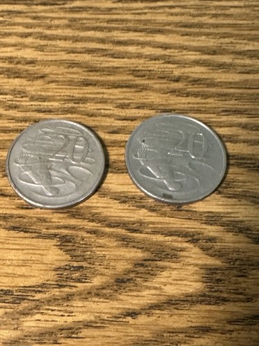 Lot of 16 ~ Vintage Australia Coins ~ 1C, 2C, 10C & 20C ~ Queen ...