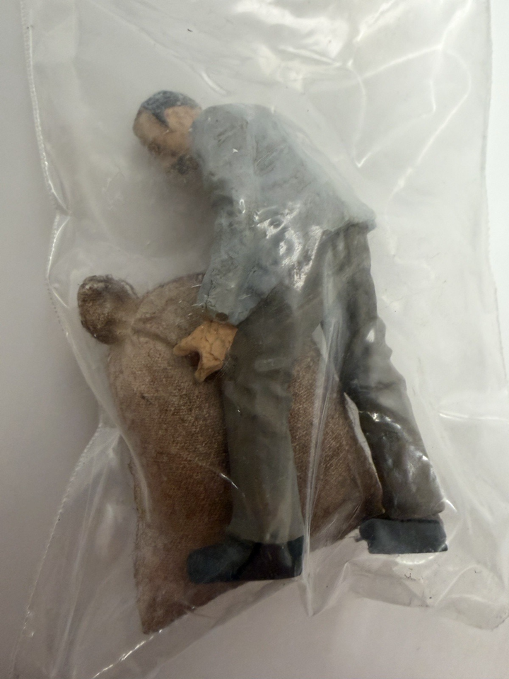 Just Plain Folk # 0128-2 G Scale Train Figure Man Looking Down Lifting ...