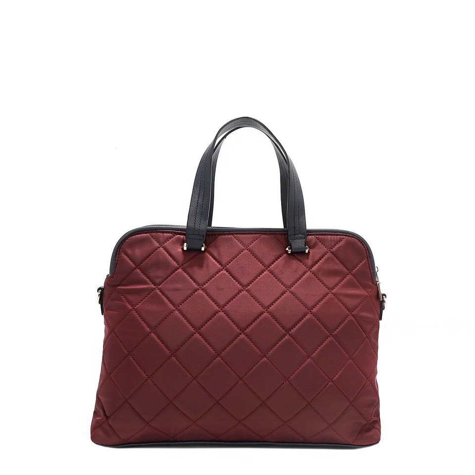 PRT17118 AKIKO LA BELLEZA QUILTED LAPTOP BAG | eBay