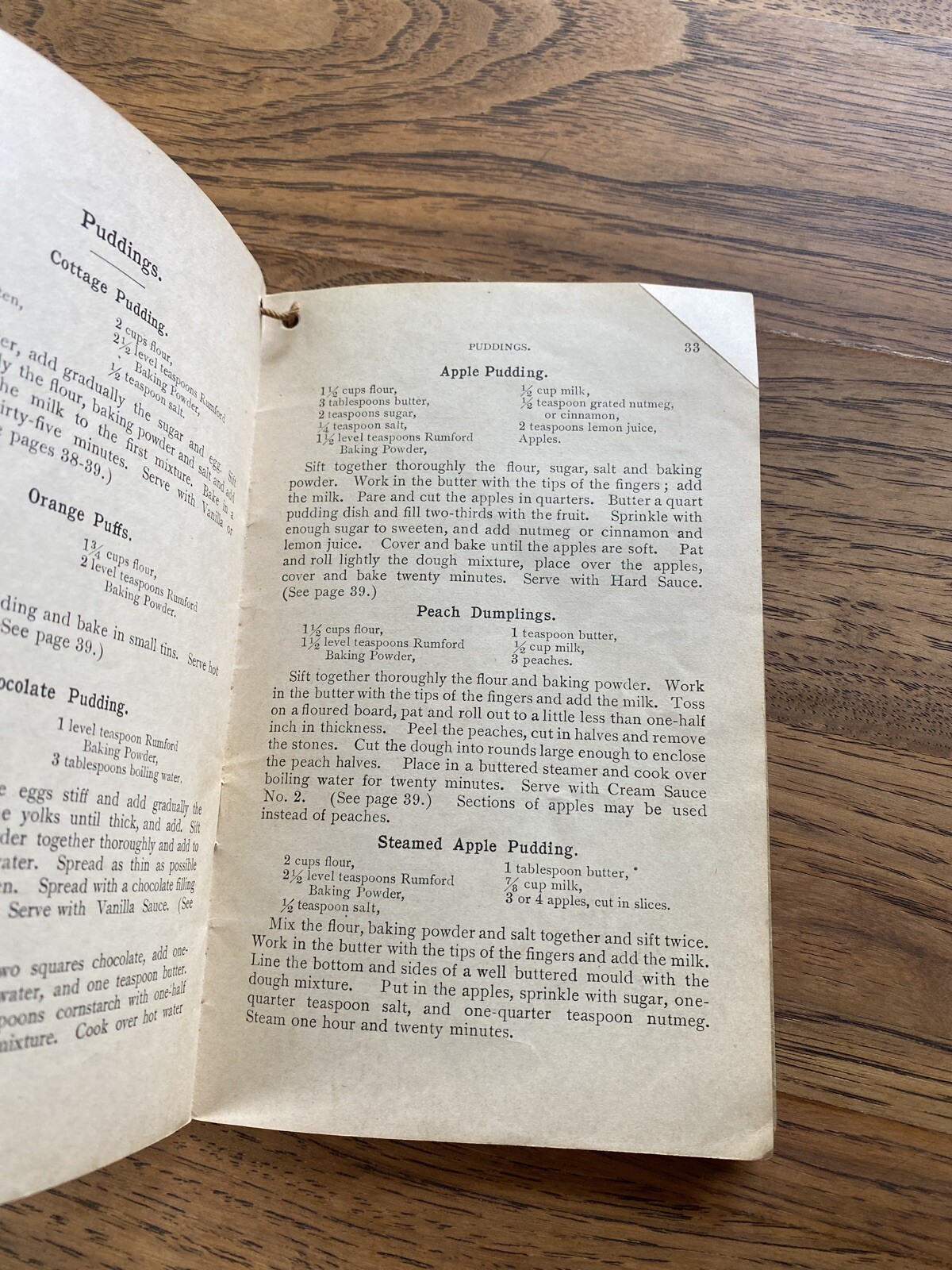 Vintage Rumford Cook Book Recipe Baking Powder Cookbook Early 1900s | eBay