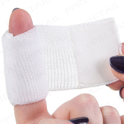 STERILE Finger Dressing + Bandage 3.5cm SQUARE PAD First Aid Cut/Wound ...