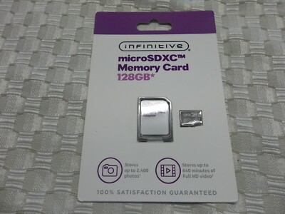 Infinitive SDXC Memory Card 128GB | eBay
