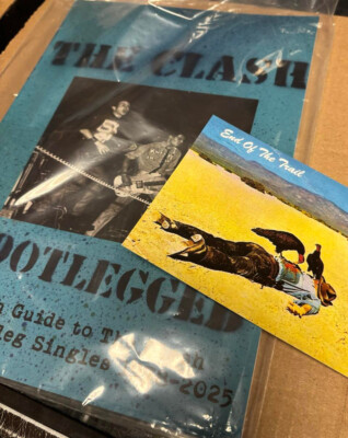 The Clash 'Bootlegged' Book NEW 2025 ; 1st Press + POSTCARDS *One ...