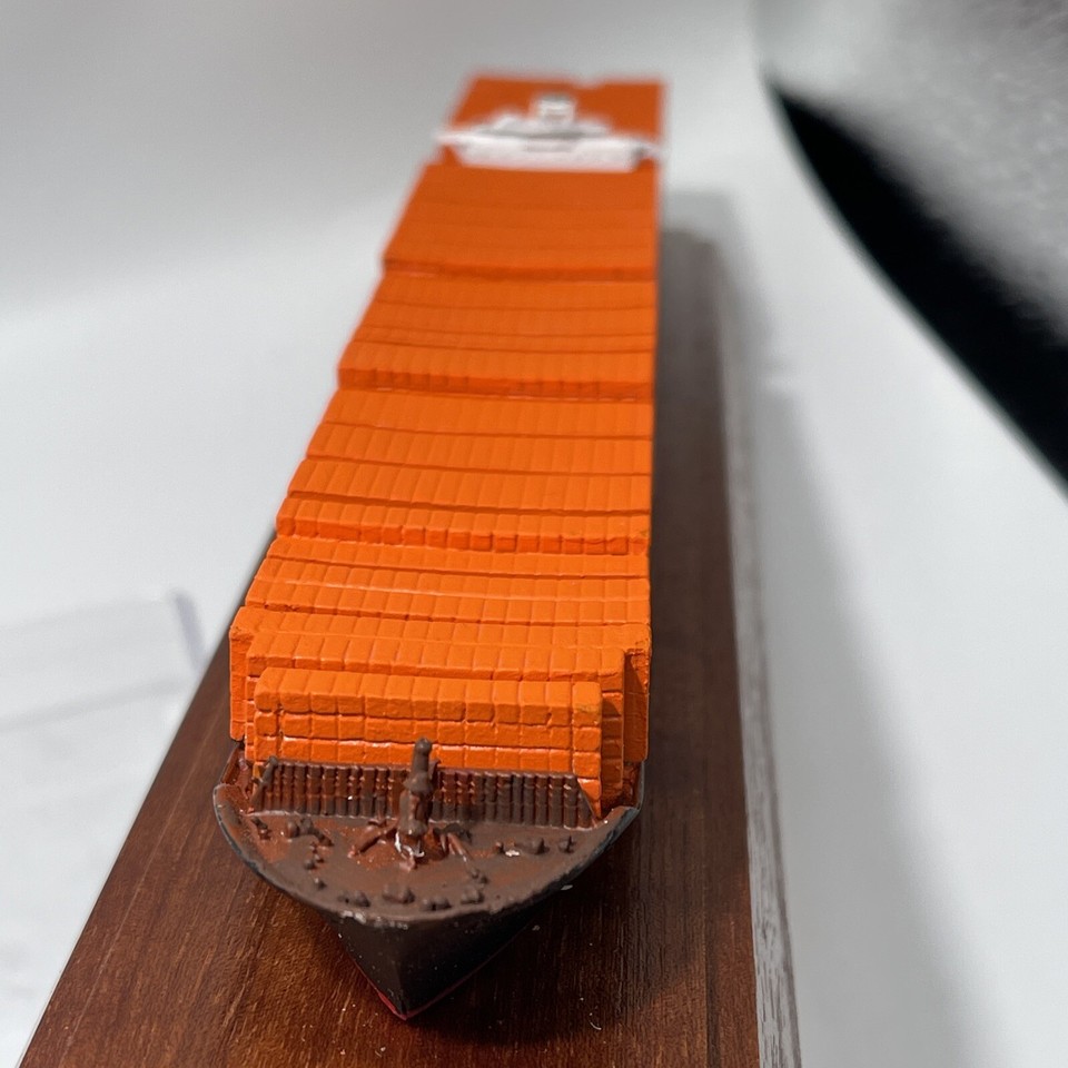 Hapag-Lloyd Container Scale Model Ship 10.5” Metal Die cast ...