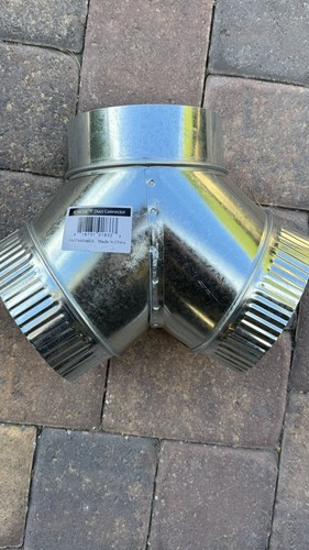 WYE Duct Connector, 6" x 6" x 6" | eBay
