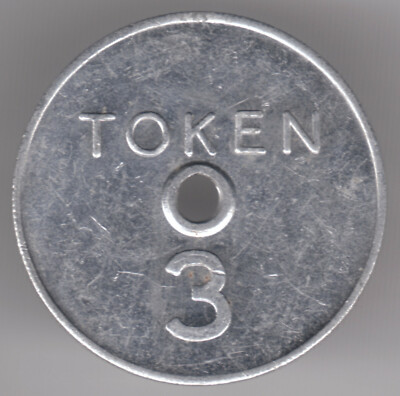 National Transport 3p Pence Aluminum Token Coin | eBay