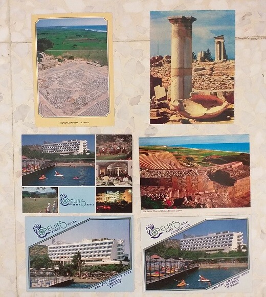 * Lot of 6 LIMASSOL Cyprus 1970 onwards Postcards * See description ...
