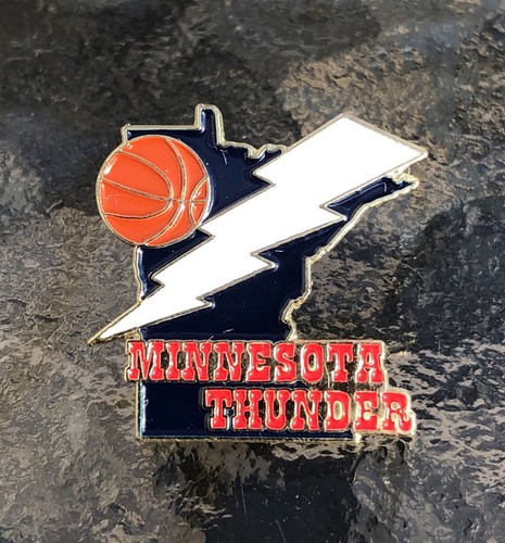 Minnesota Thunder Basketball Collectors Metal Travel Lapel Pin | eBay