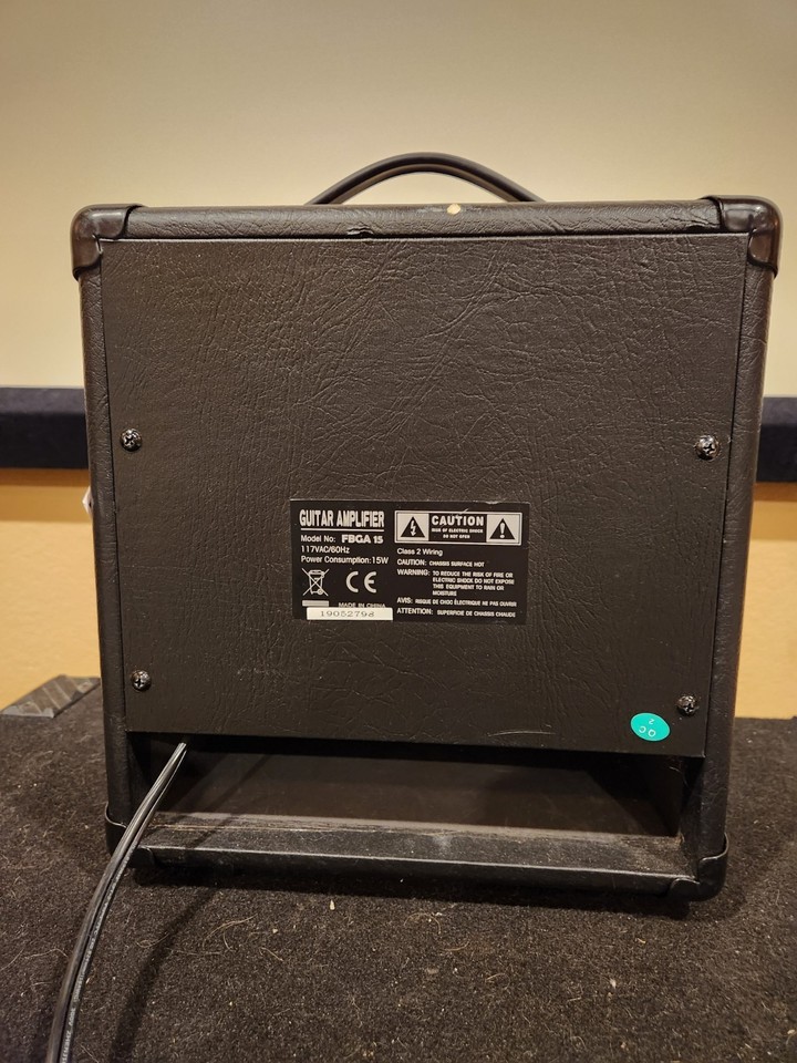 Fat Boy 15 Watt FBGA 15 Portable Electric Guitar Amplifier / Amp 6.5 (T ...